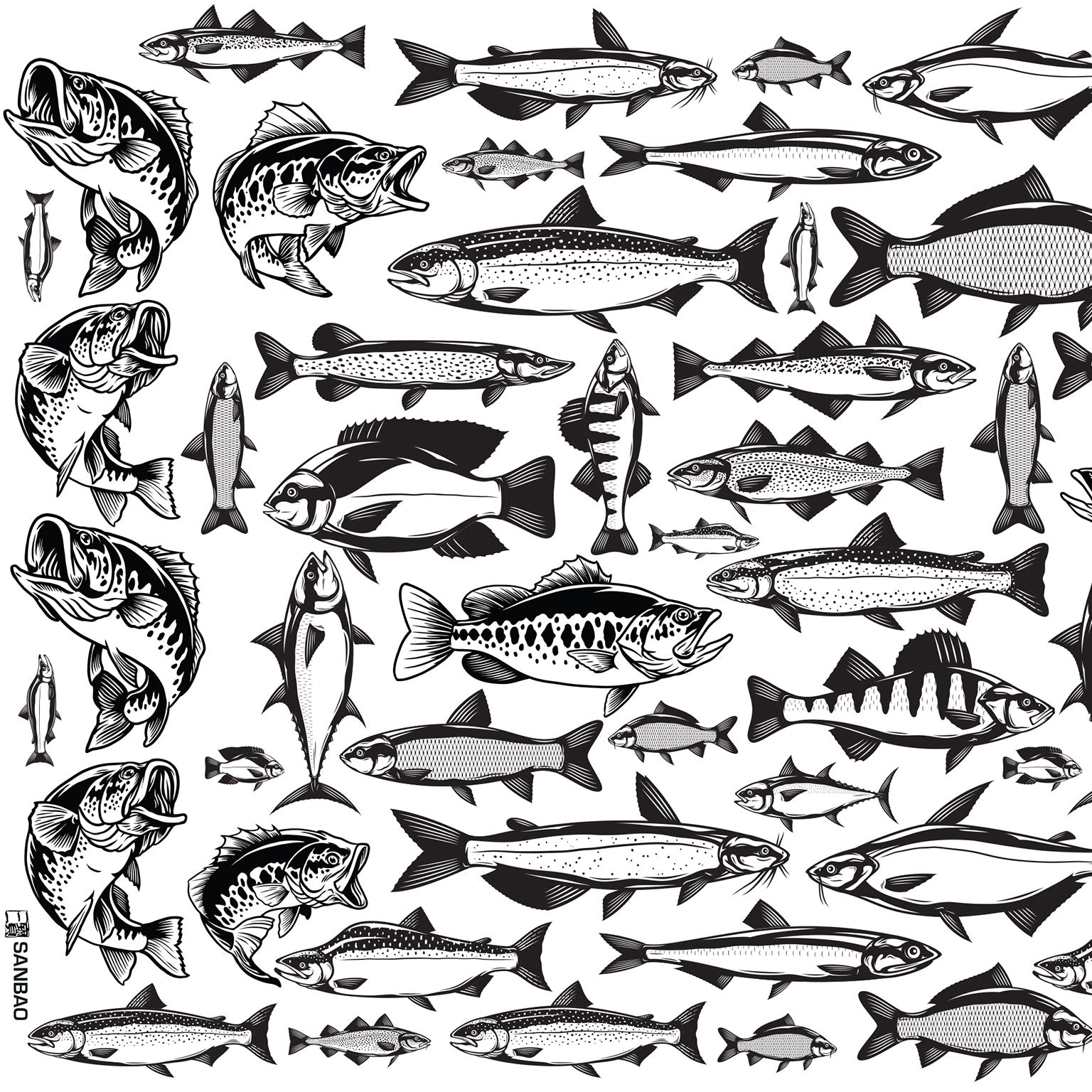 Underglaze transfers, Underglaze decal | Sanbao Studio Tagged "Ocean ...